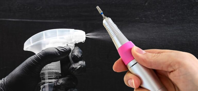 How do you clean a nail drill machine? - MeteorBeauty