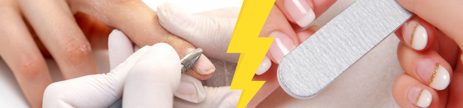 Can you use a nail file instead of a drill? - MeteorBeauty